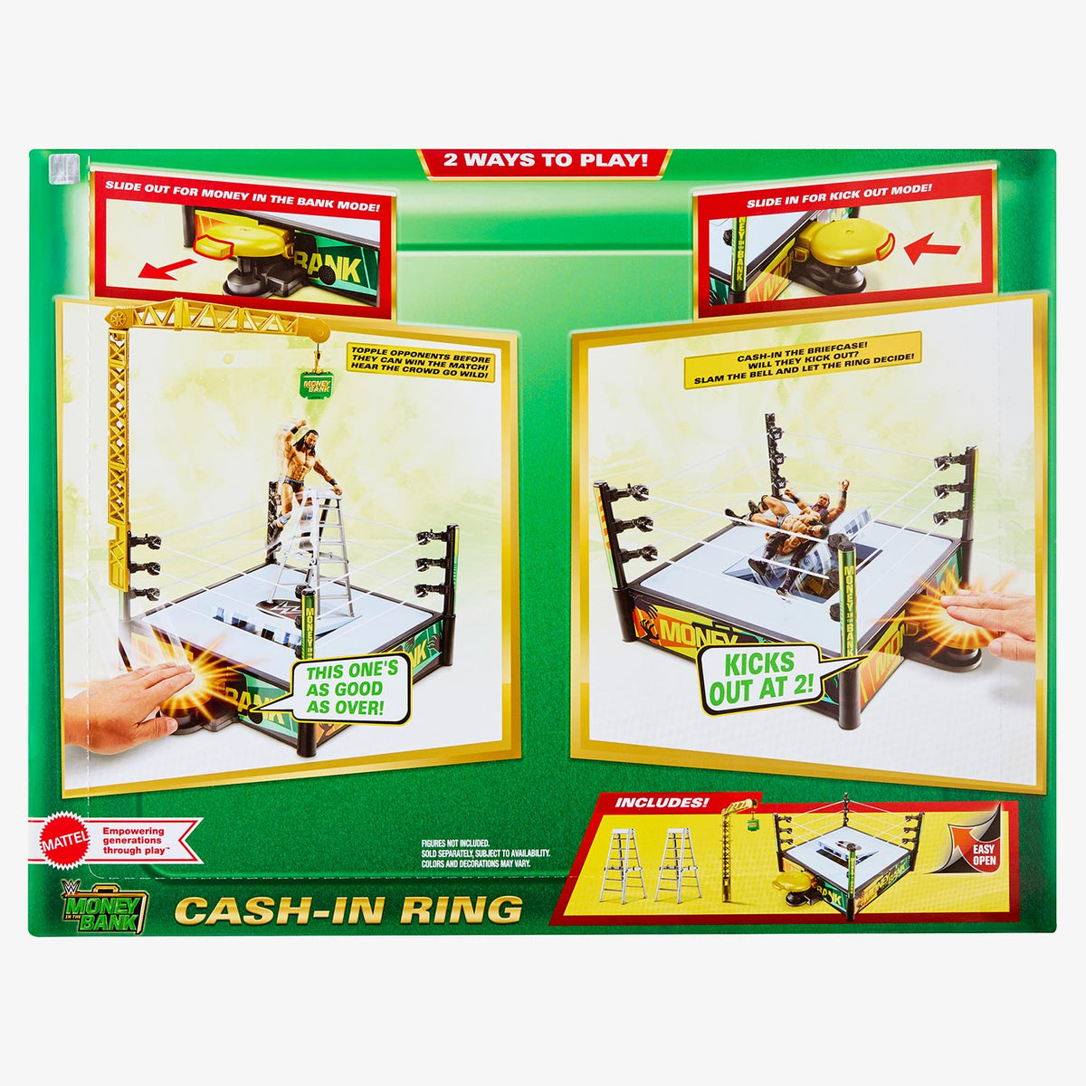 WWE Money in the Bank Cash-In Ring Play set – wrestlingshop.com