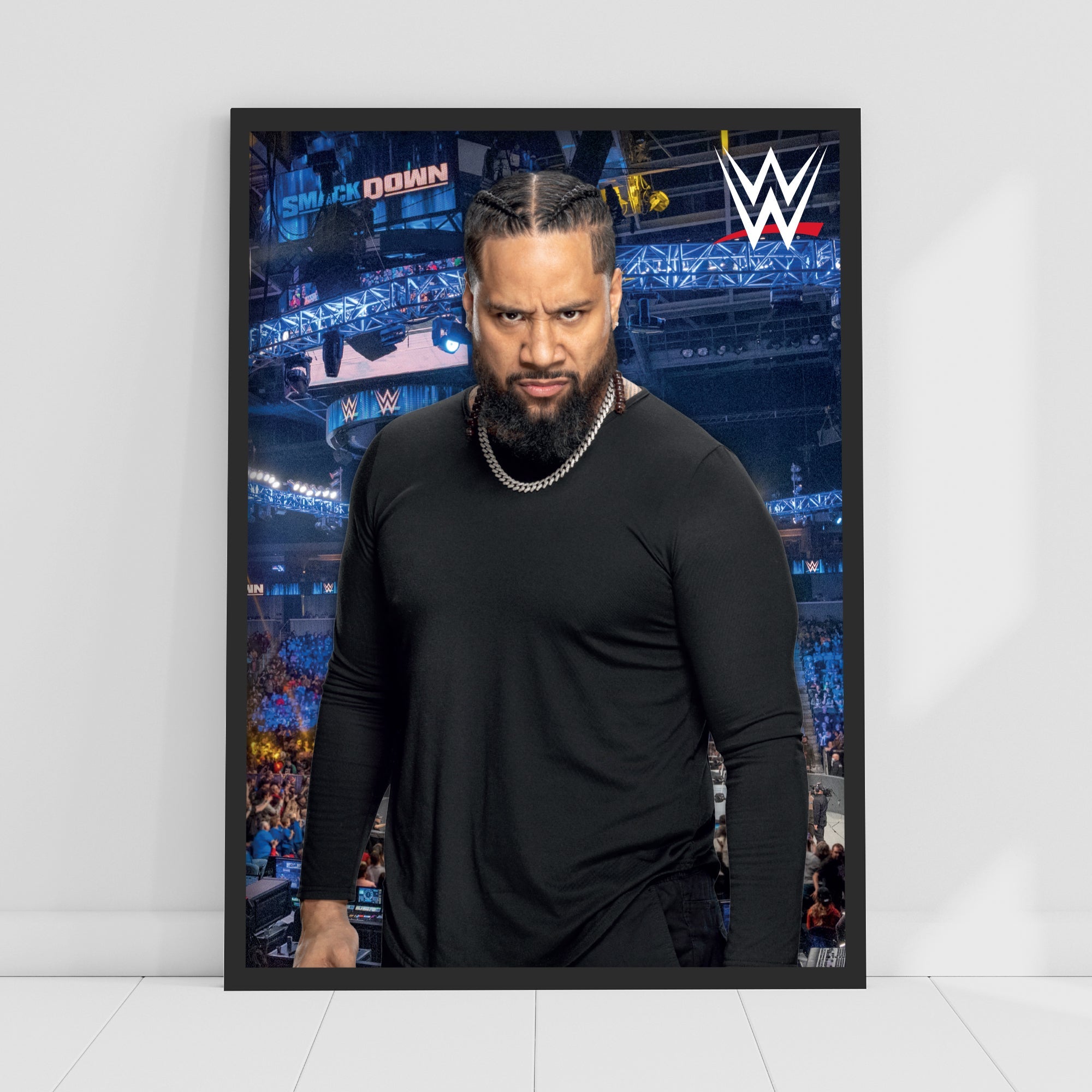 Jimmy Uso Crowd WWE Print Poster – wrestlingshop.com
