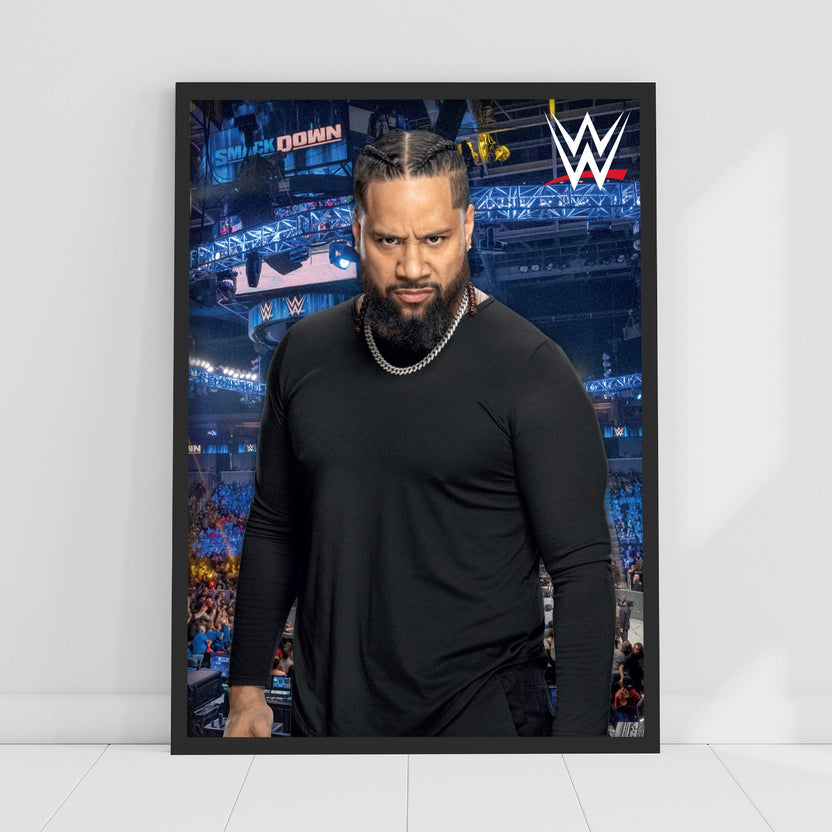 Jimmy Uso Crowd WWE Print Poster – wrestlingshop.com