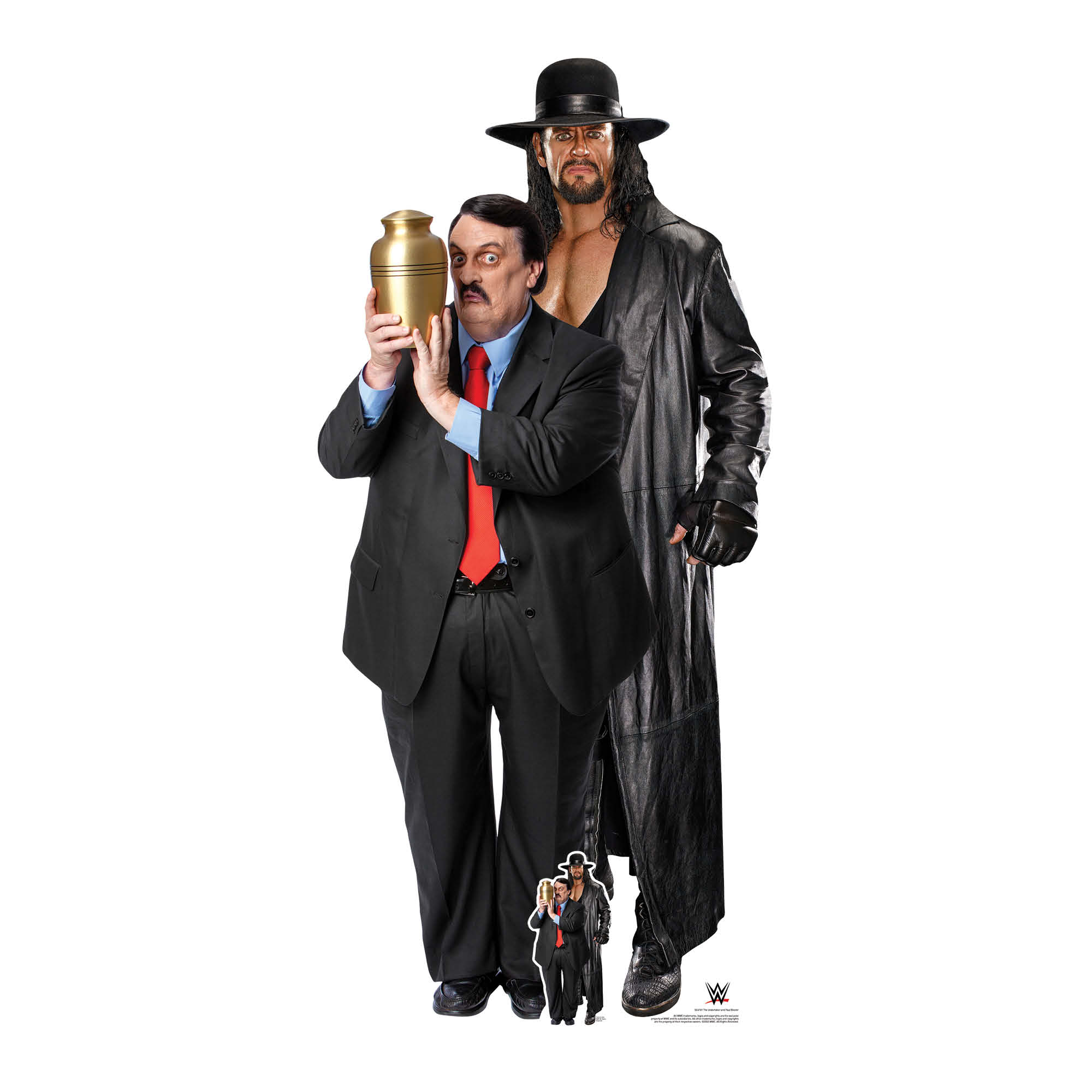 Undertaker & Paul Bearer WWE Cardboard Cut Out – wrestlingshop.com