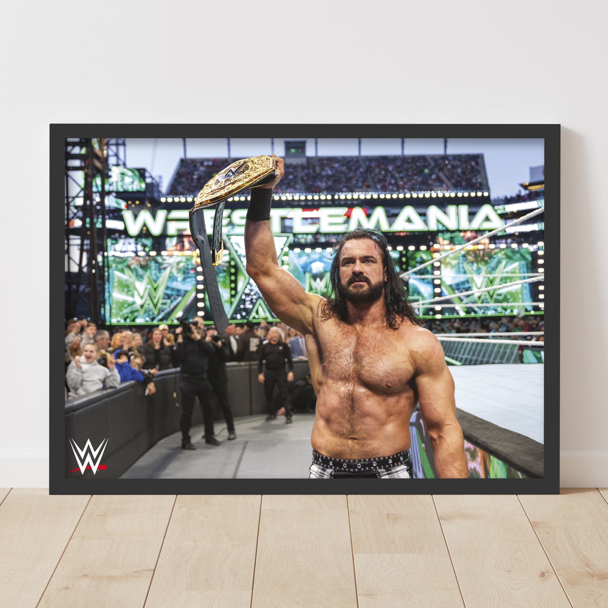 Drew McIntyre WrestleMania Win WWE Print Poster – wrestlingshop.com