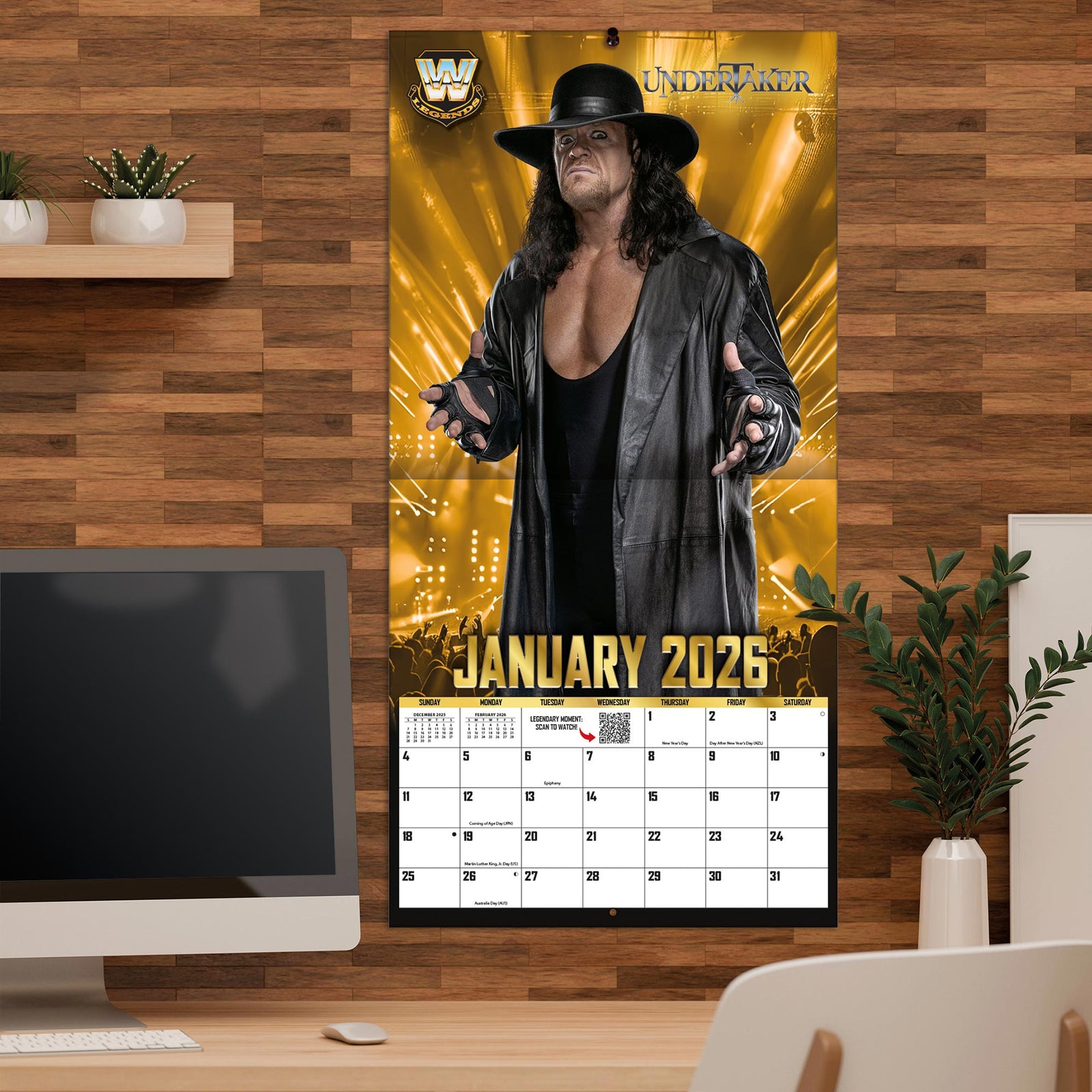 WWE Legends 2026 Calendar – wrestlingshop.com