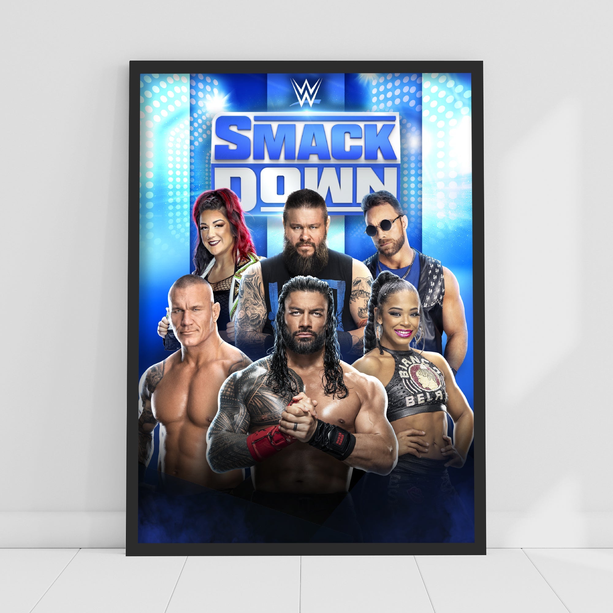 WWE SmackDown Weekly Programming Print Poster – wrestlingshop.com