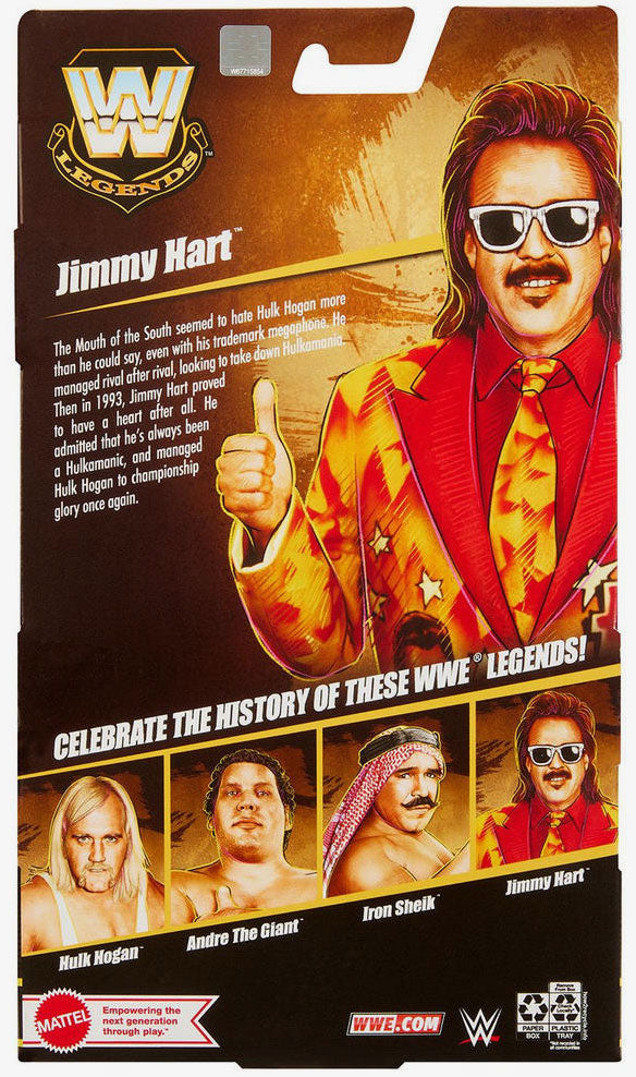 Jimmy Hart WWE Legends Series #21 Action Figure – wrestlingshop.com
