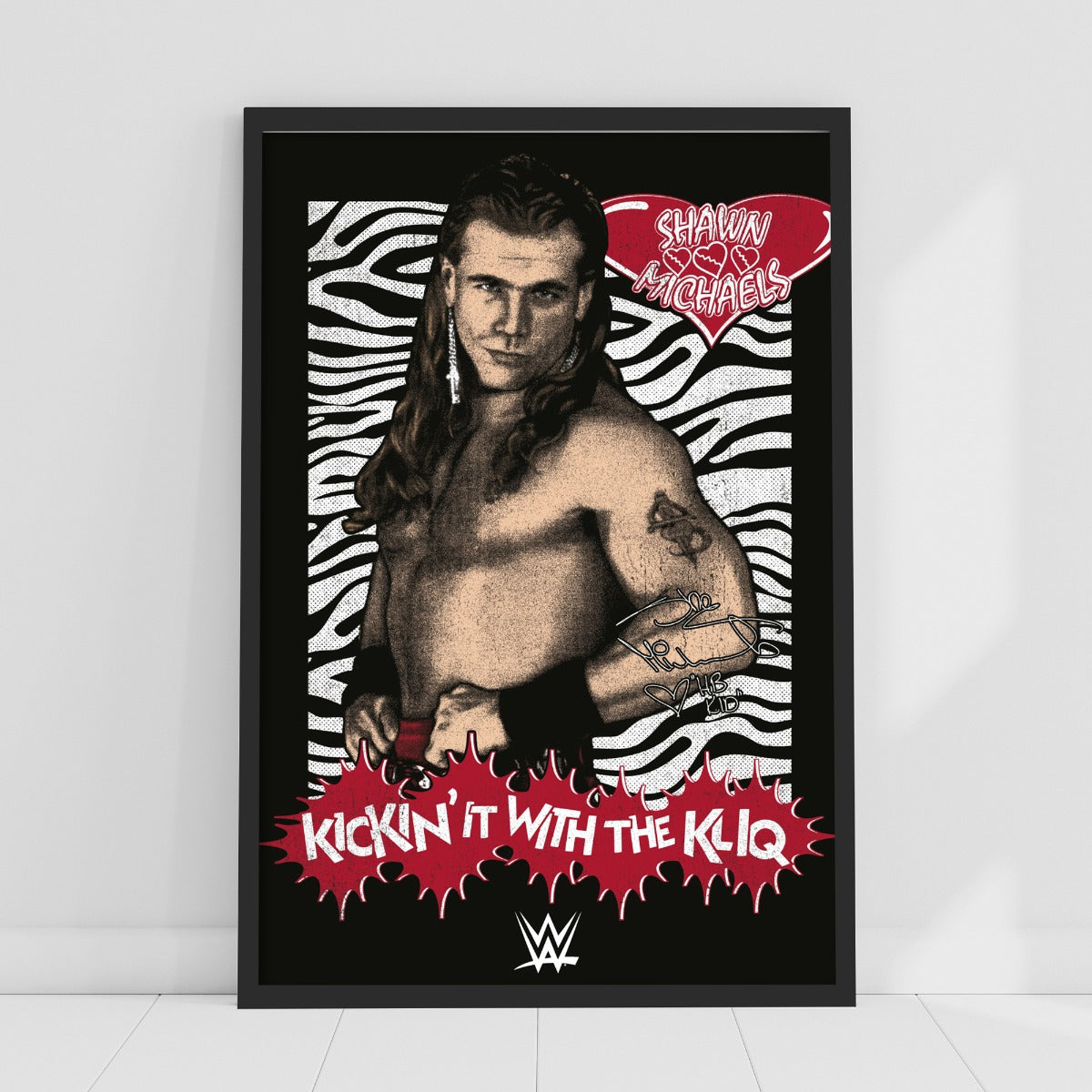 Shawn Michaels Kickin It With The Kliq WWE Print Poster – wrestlingshop.com