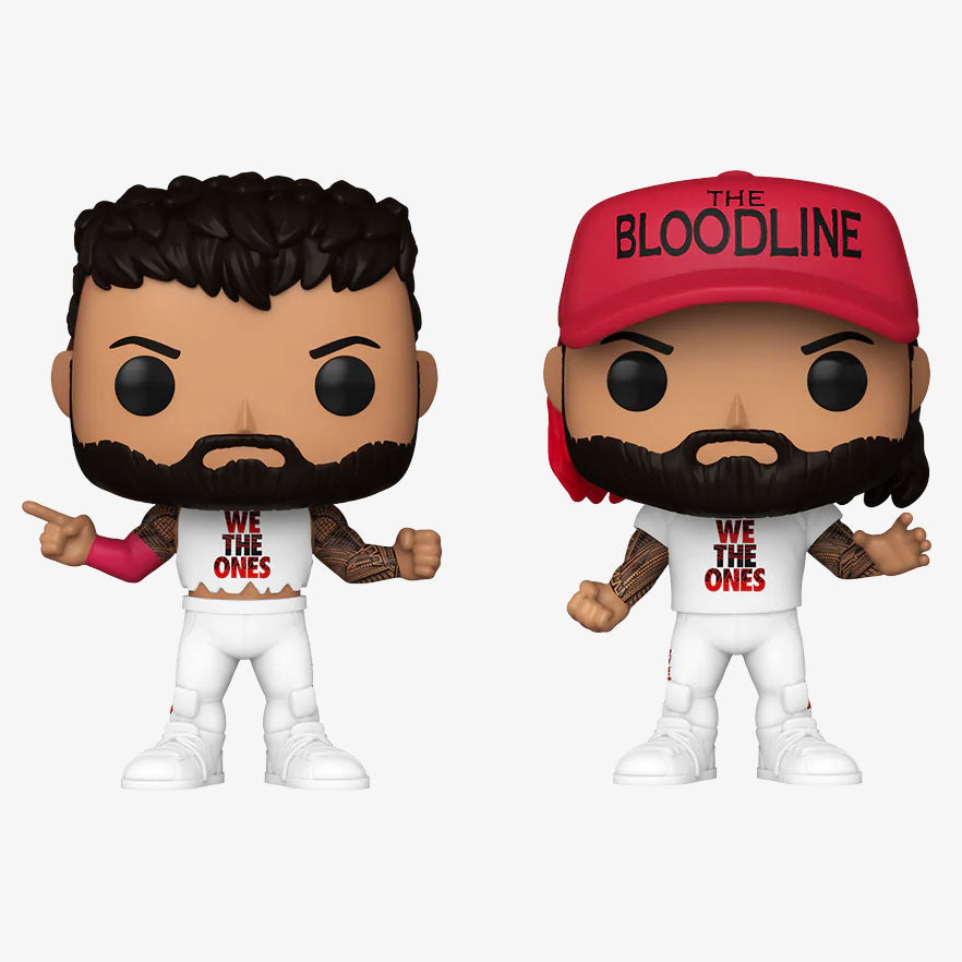 The Usos: Jey Uso & Jimmy Uso WWE POP Vinyl (White attire) 2-Pack ...