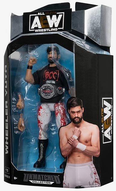 Wheeler Yuta - AEW Unmatched Collection Series #9 Action Figure ...