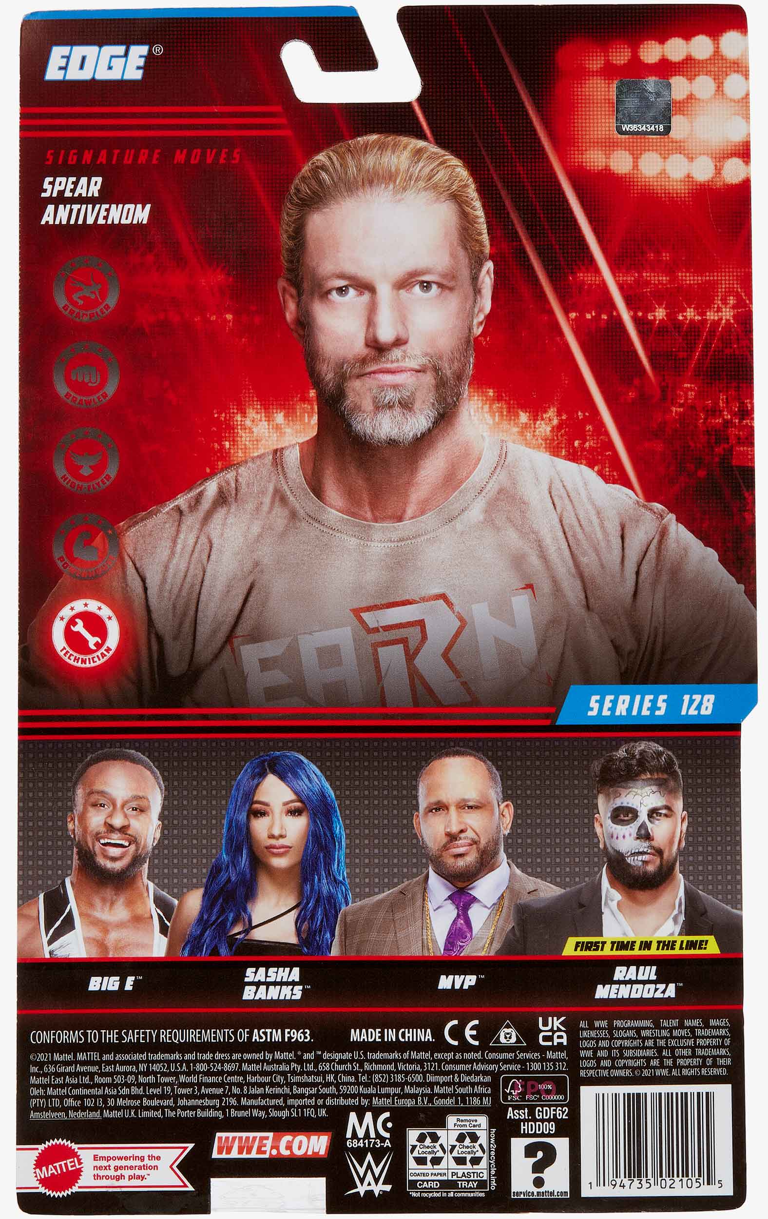 Edge - WWE Basic Series #128 Action Figure – wrestlingshop.com