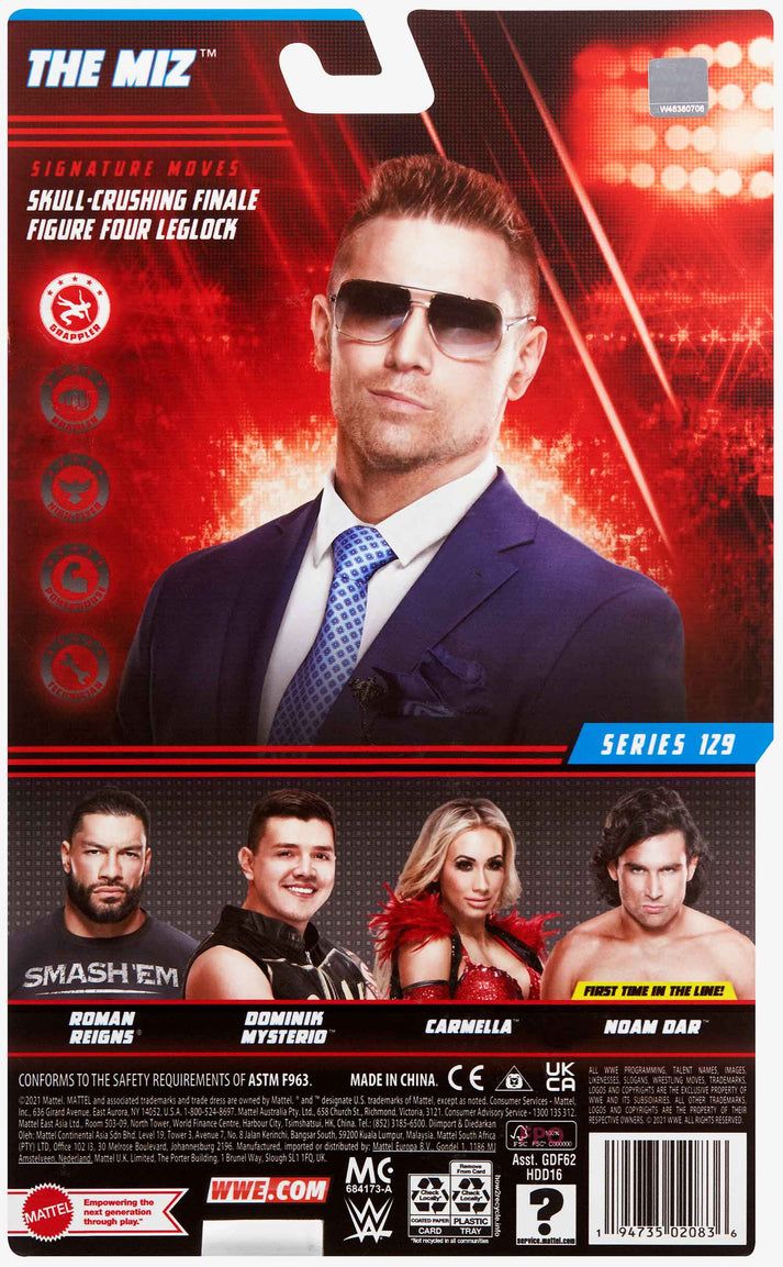 The Miz - WWE Basic Series #129 Action Figure – wrestlingshop.com