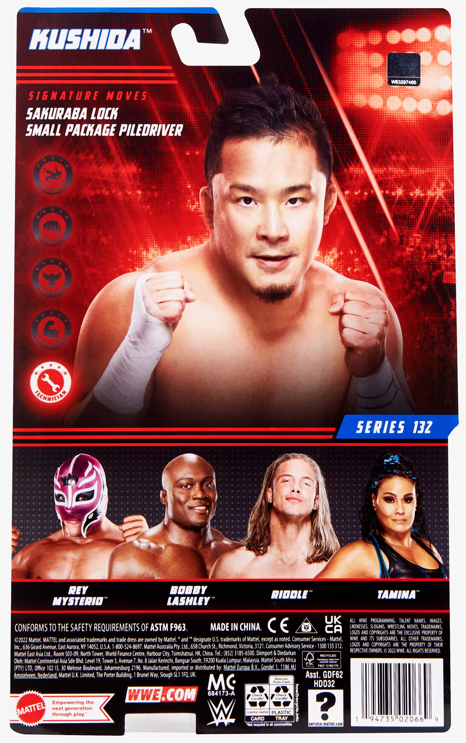 Kushida - WWE Basic Series #132 Action Figure – wrestlingshop.com