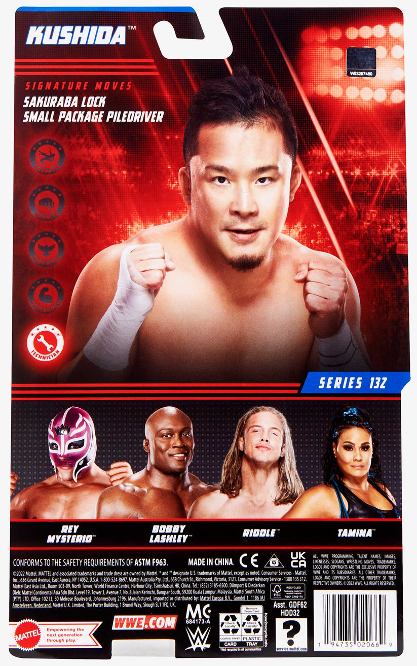 Kushida - WWE Basic Series #132 Action Figure – wrestlingshop.com