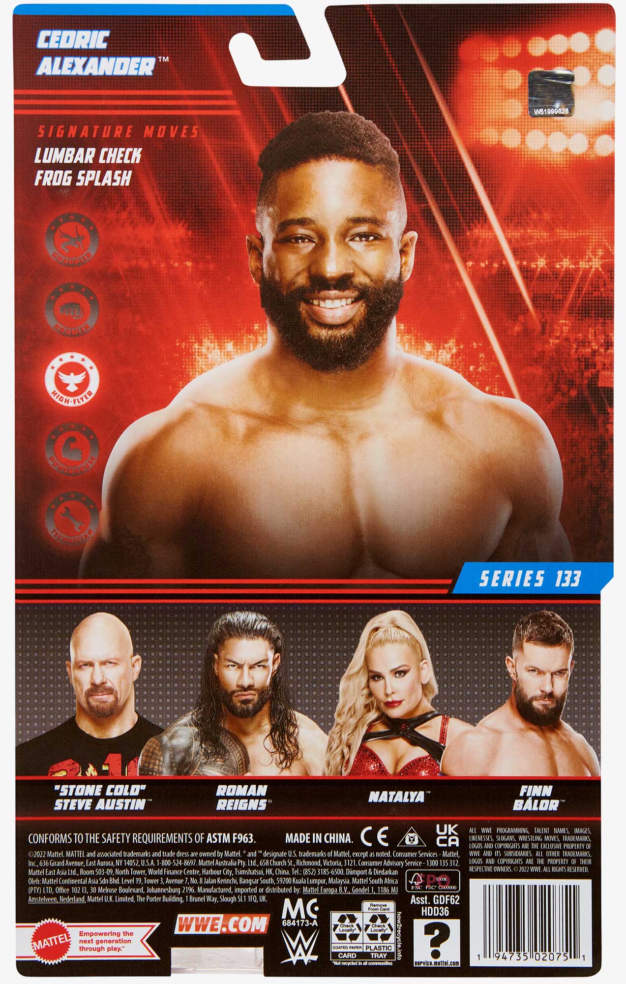 Cedric Alexander - WWE Basic Series #133 Action Figure – wrestlingshop.com