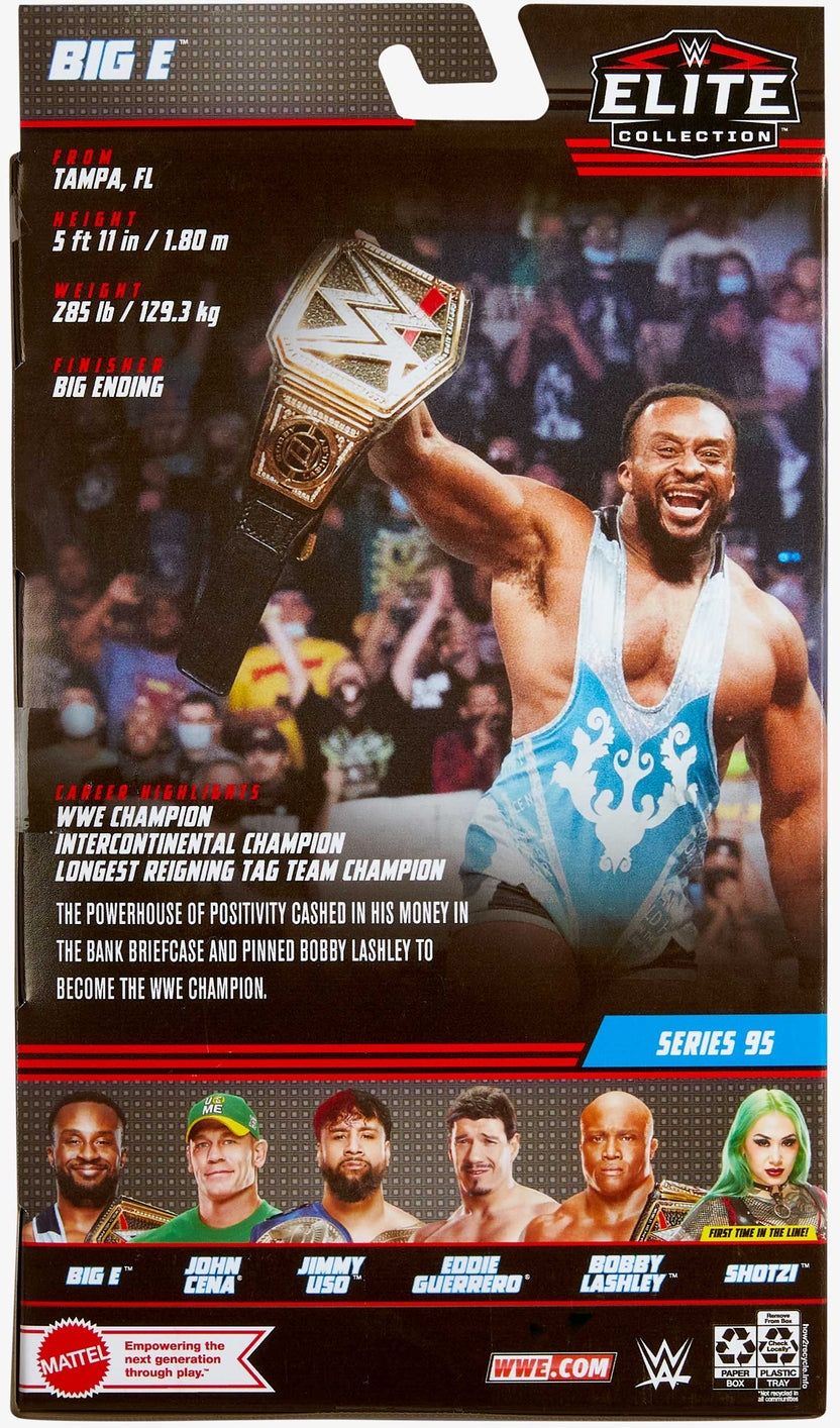 Big E WWE Elite Collection Series #95 Action Figure – wrestlingshop.com