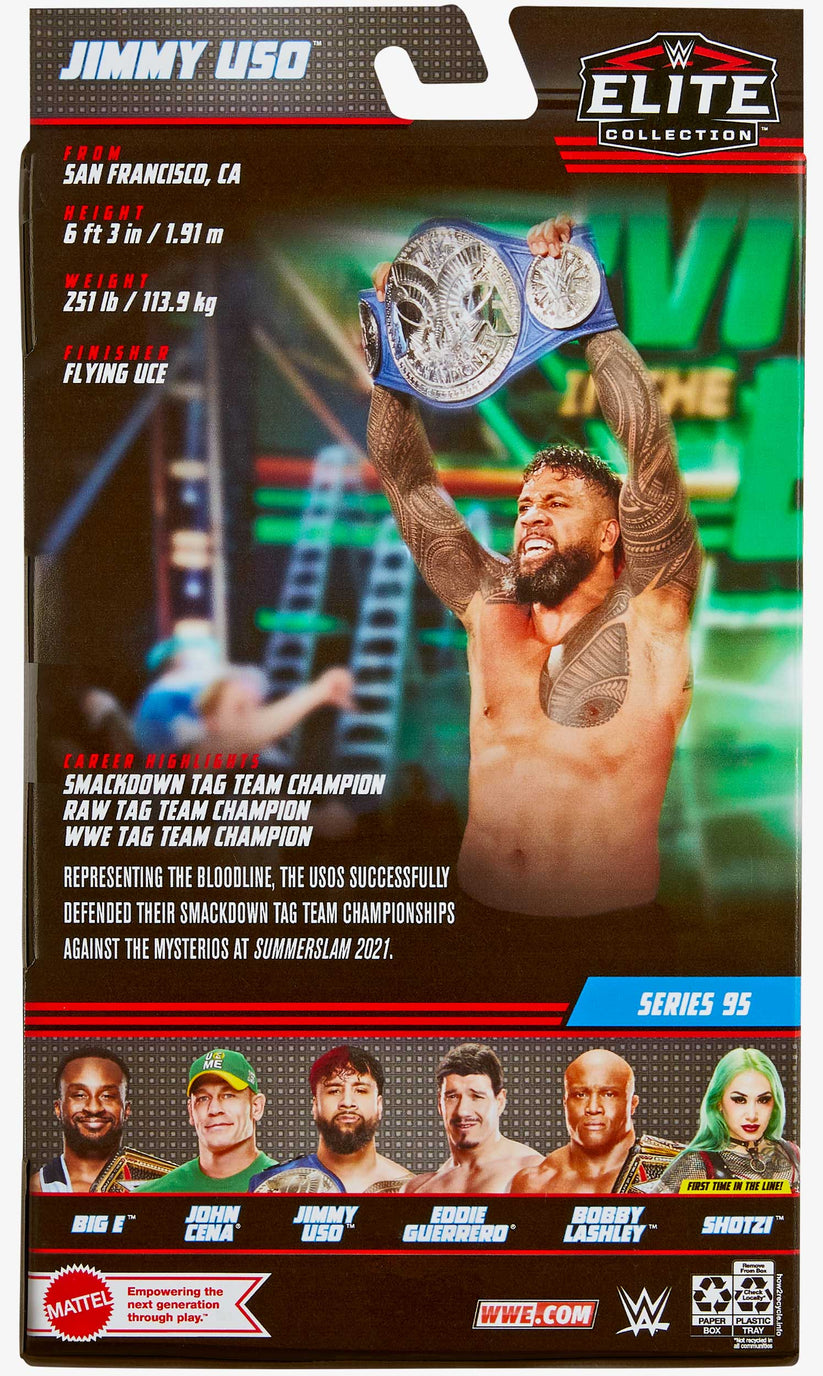 Jimmy Uso WWE Elite Collection Series #95 – wrestlingshop.com