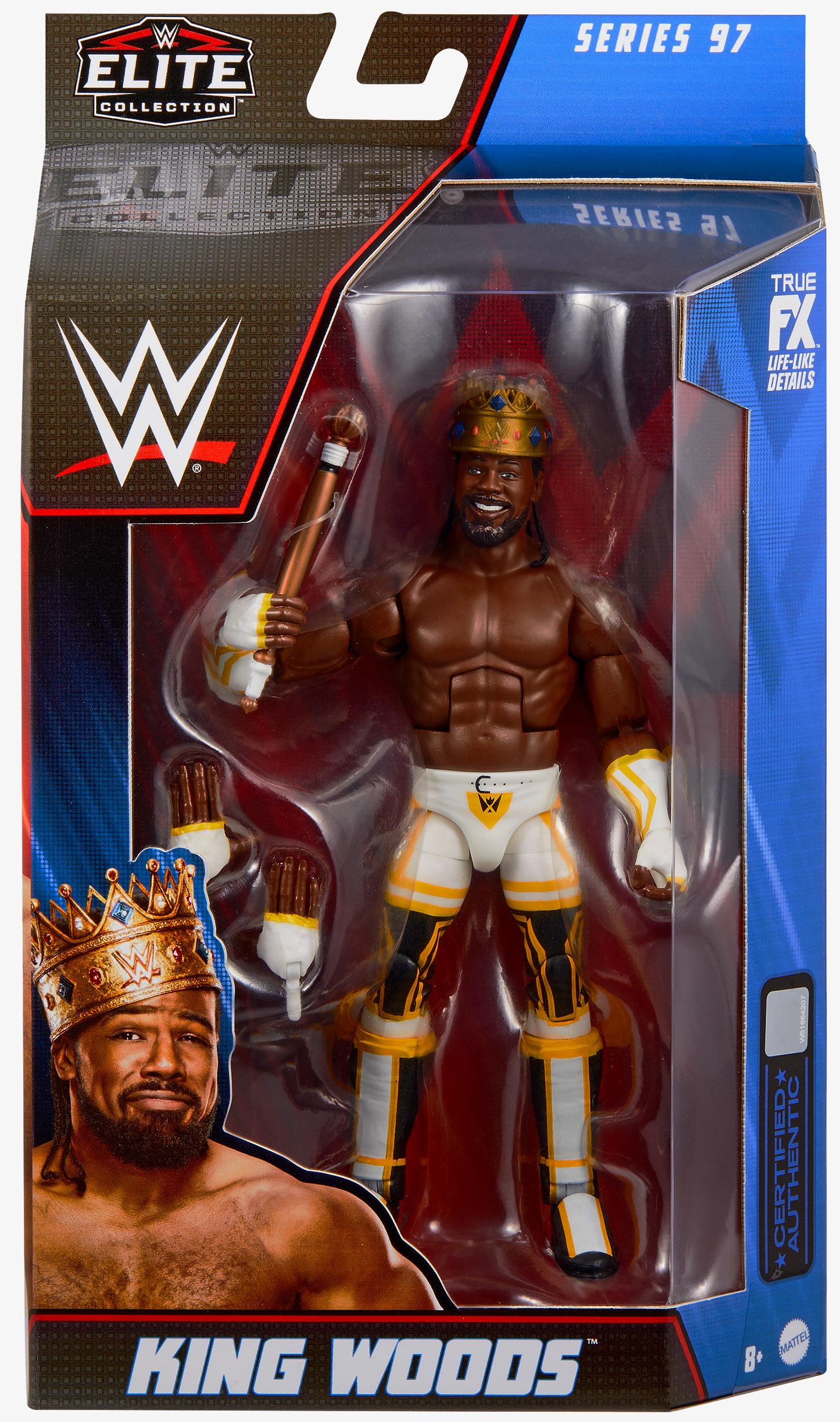 King Woods WWE Elite Collection Series #97 Action Figure ...