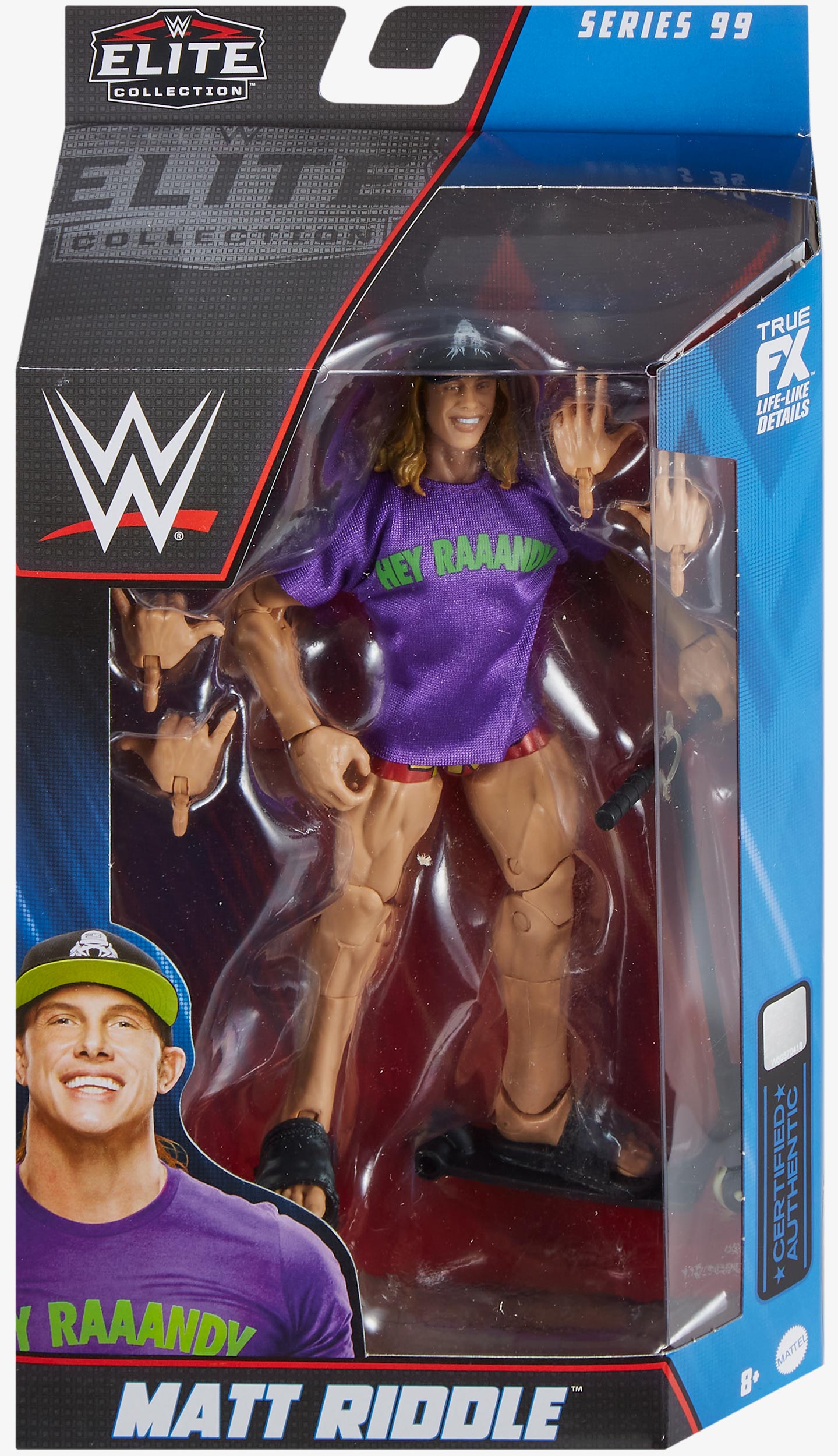 Matt Riddle WWE Elite Collection Series #99 Action Figure ...