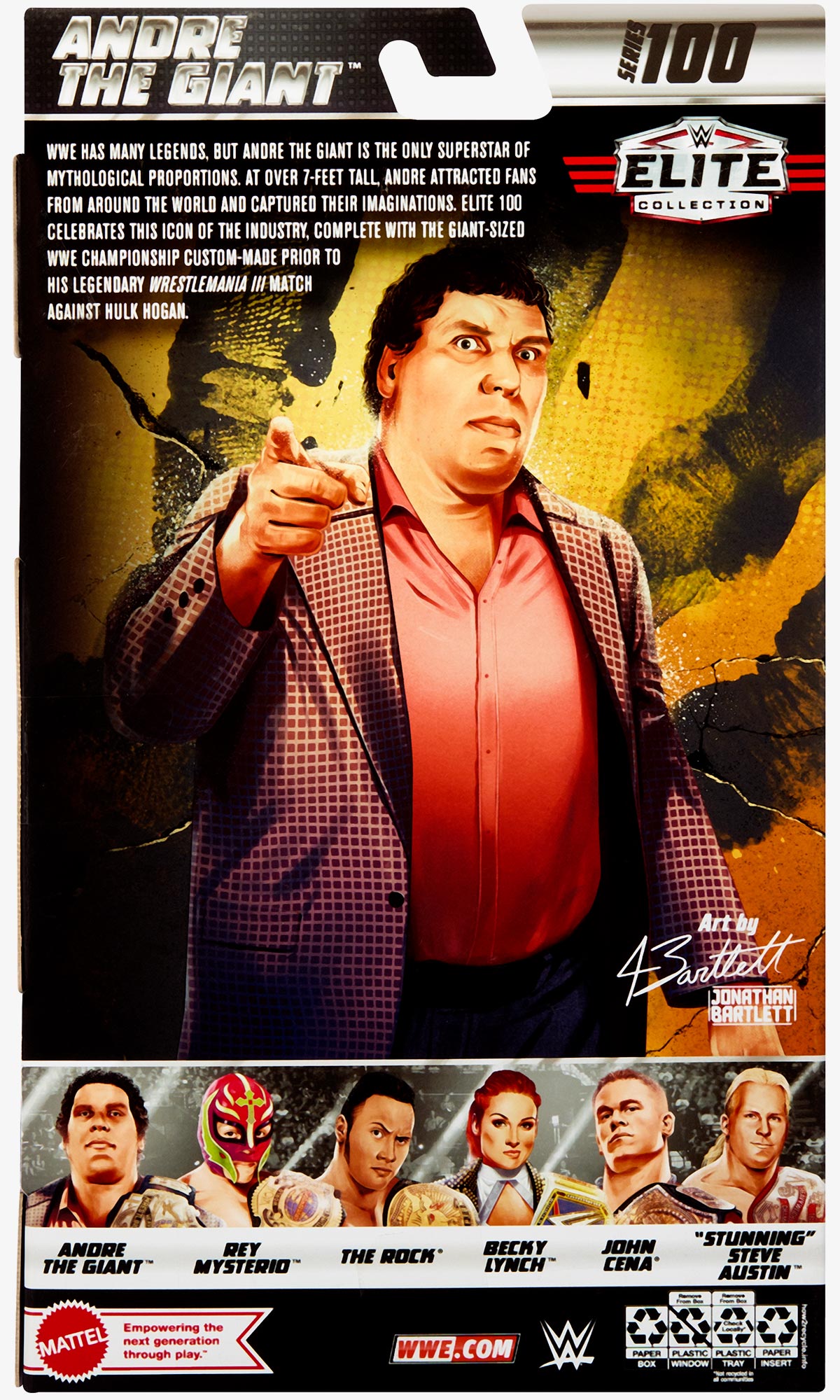 Andre The Giant WWE Elite Collection Series #100 Action Figure ...