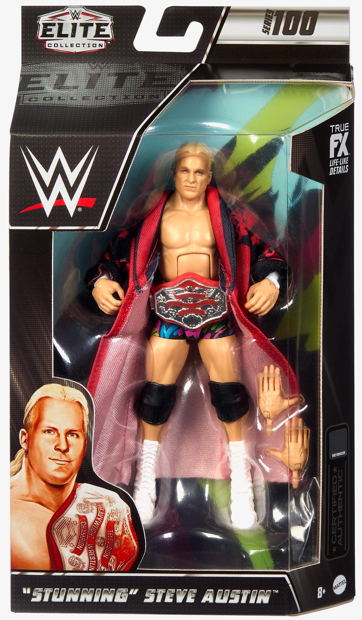 Stunning Steve Austin WWE Elite Collection Series #100 Action Figure ...