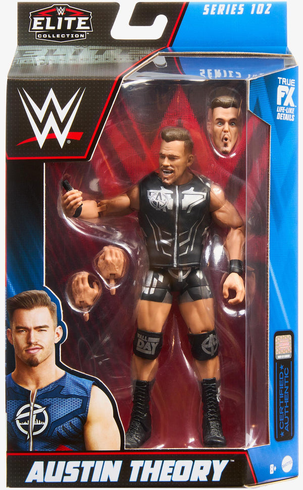 Austin Theory WWE Elite Collection Series #102 (Chase Variant) Action ...