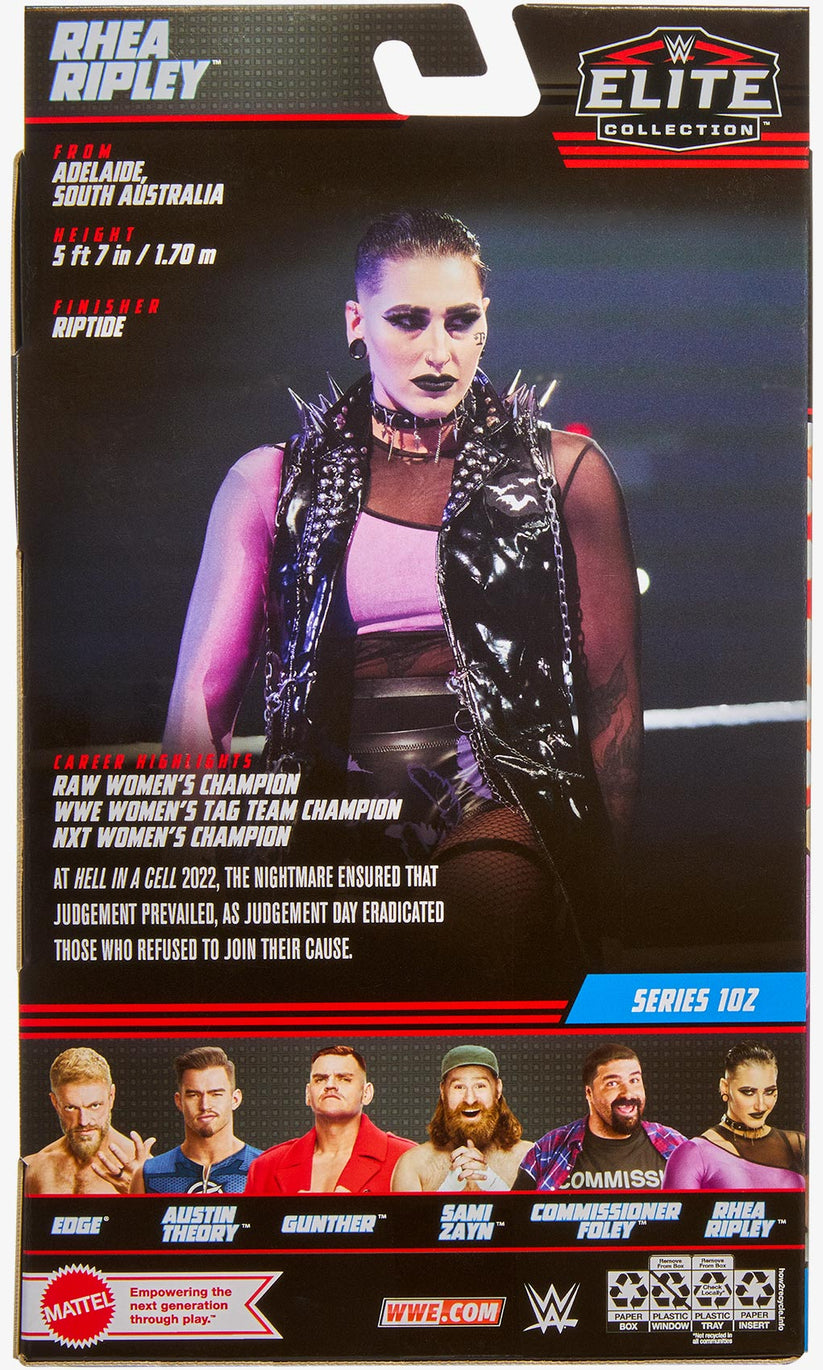 Rhea Ripley WWE Elite Collection Series #102 Action Figure ...