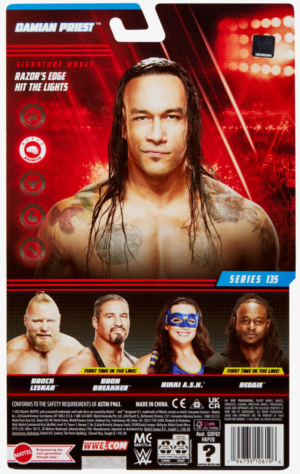 Damian Priest - WWE Basic Series #135 Action Figure – wrestlingshop.com