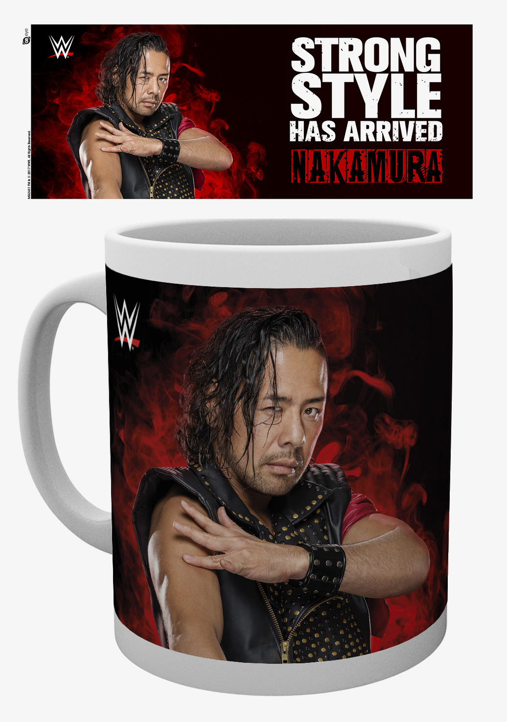 Shinsuke Nakamura WWE 10 oz. Mug – wrestlingshop.com