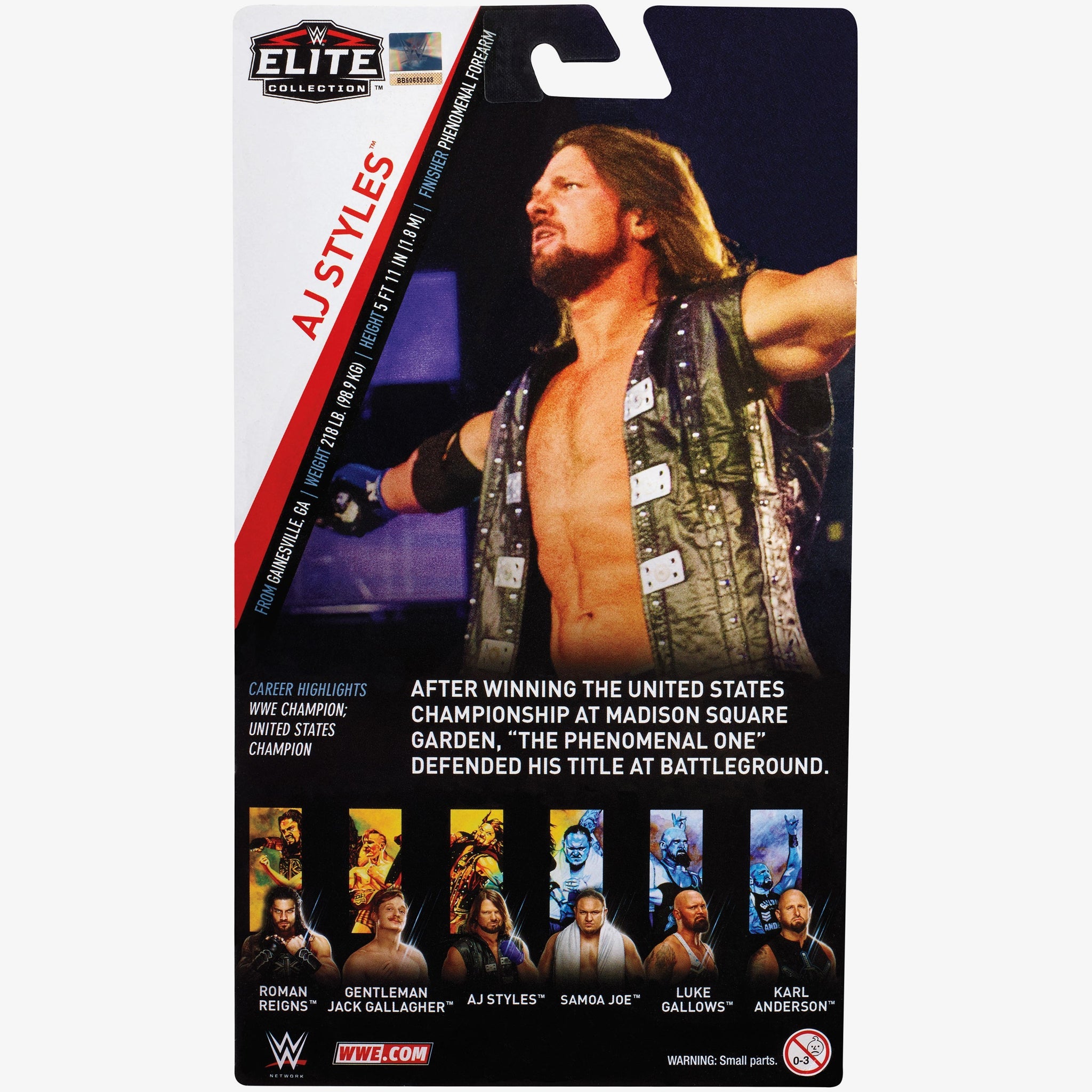 AJ Styles WWE Elite Collection Series #56 – wrestlingshop.com
