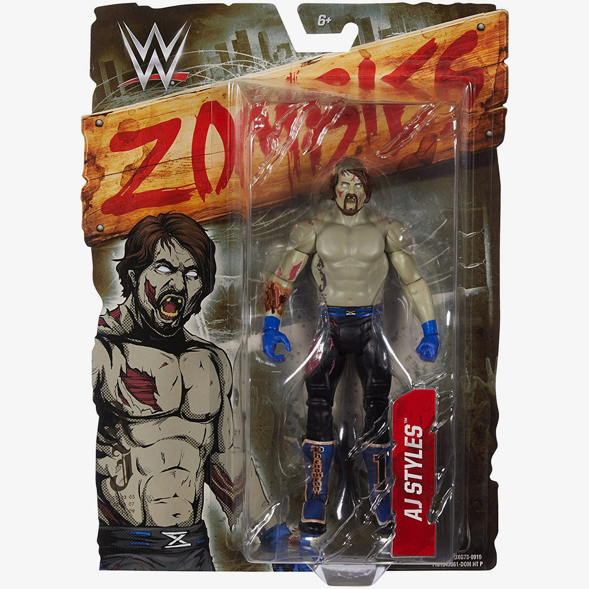 AJ Styles - WWE Zombies Series #2 – wrestlingshop.com