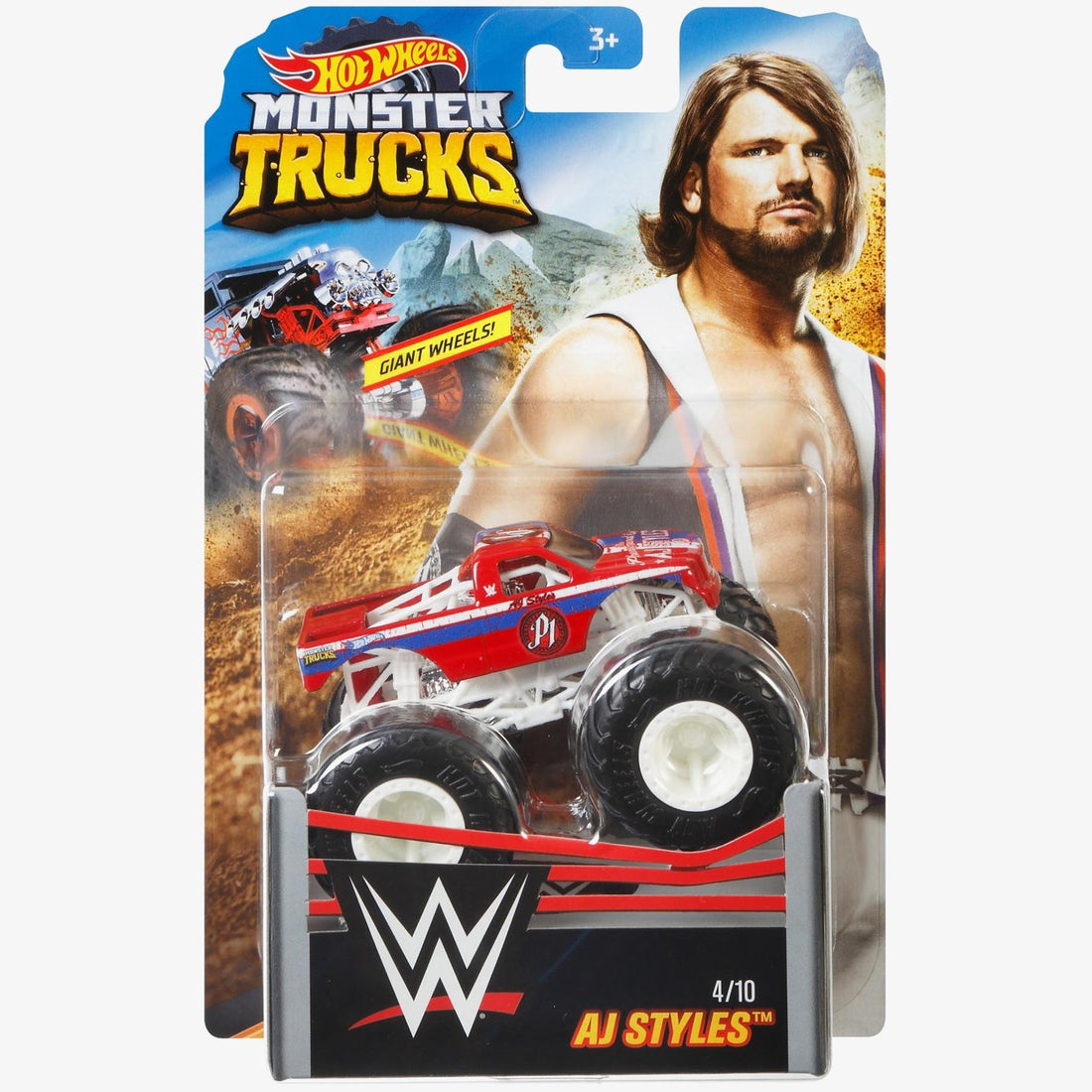 AJ Styles - Hot Wheels Monster Trucks WWE Die-Cast Collection ...