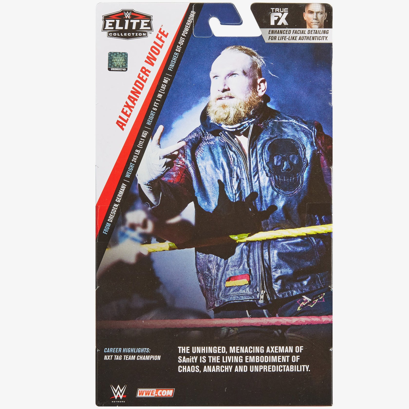 Alexander Wolfe WWE Elite Collection Exclusive – wrestlingshop.com