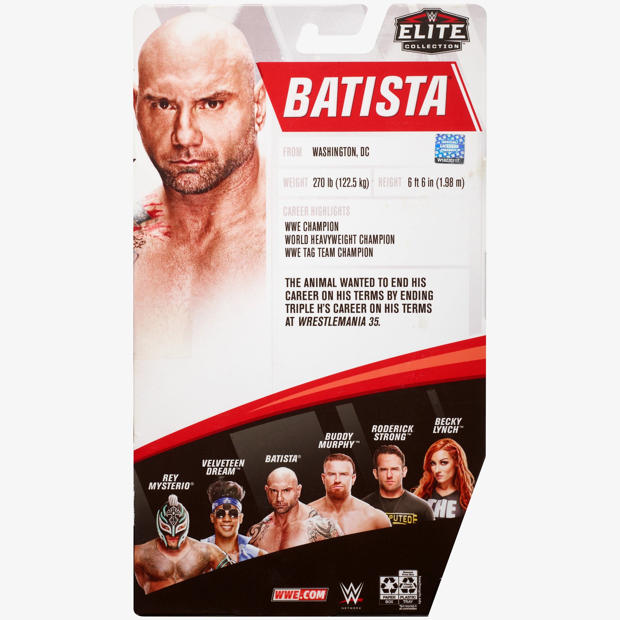 Batista WWE Elite Collection Series #72 – wrestlingshop.com