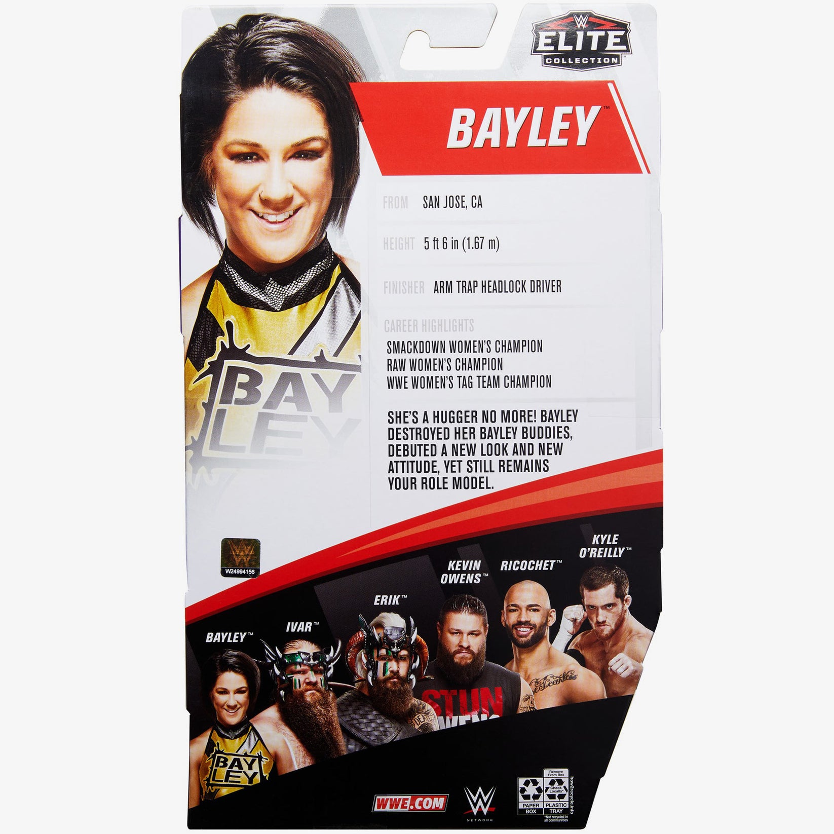 Bayley WWE Elite Collection Series #80 – wrestlingshop.com