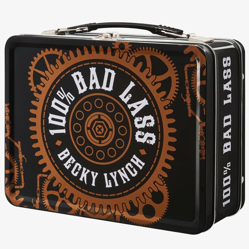 Becky Lynch "100% Bad Lass" WWE Tin Lunch Box – wrestlingshop.com