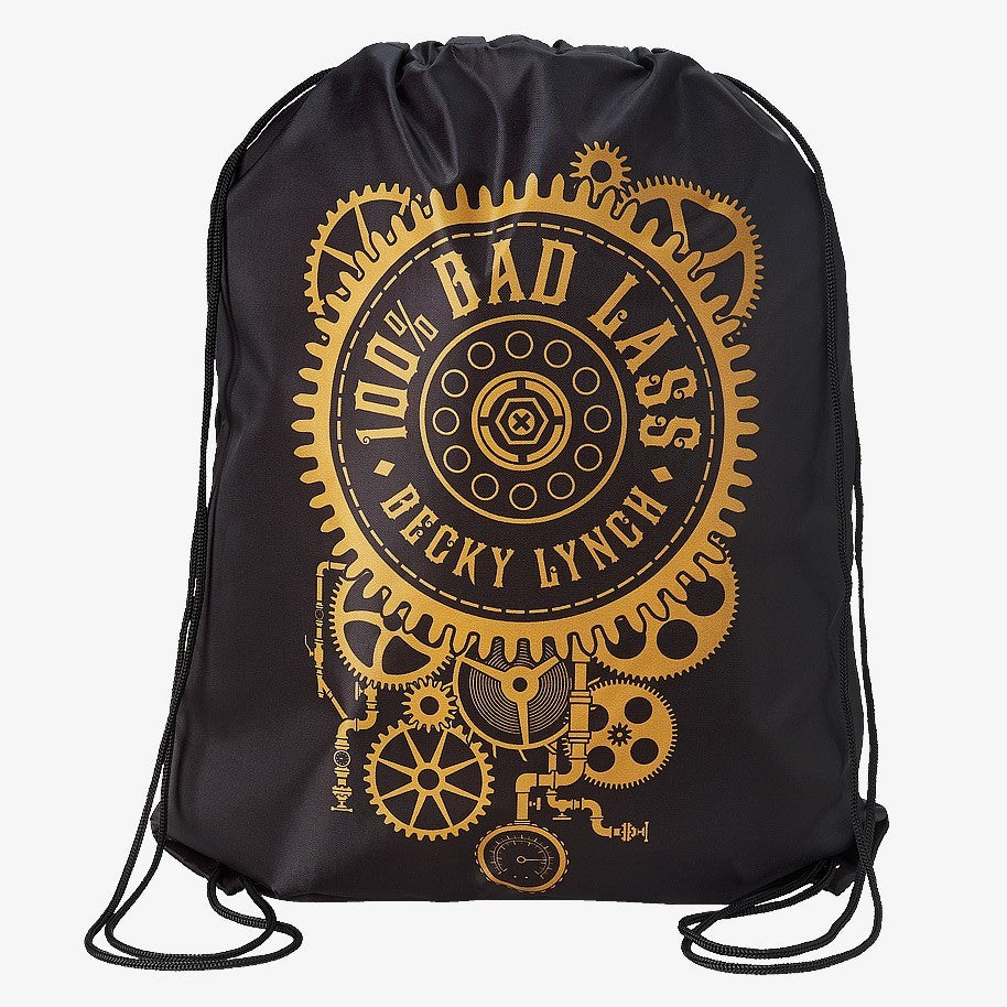 Becky Lynch "100% Bad Lass" WWE Drawstring Bag – wrestlingshop.com