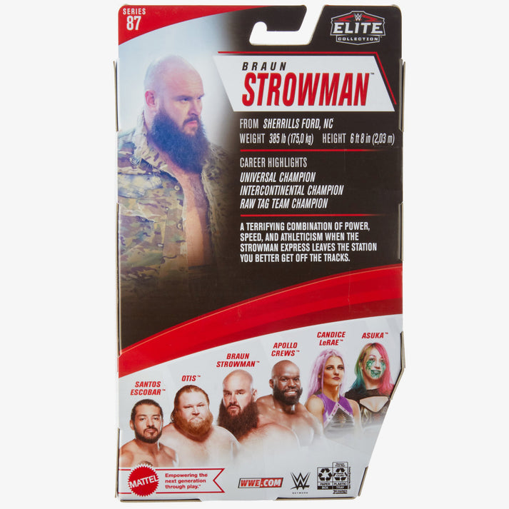Braun Strowman WWE Elite Collection Series #87 Action Figure – wrestlingshop.com