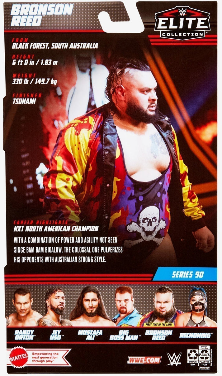 Bronson Reed WWE Elite Collection Series #90 Action Figure ...
