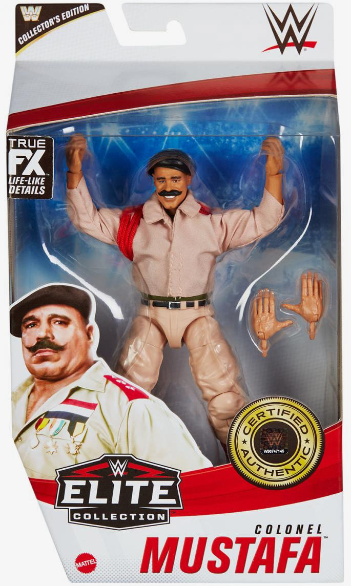 Colonel Mustafa WWE Elite Collection Series #86 (Exclusive) Action ...
