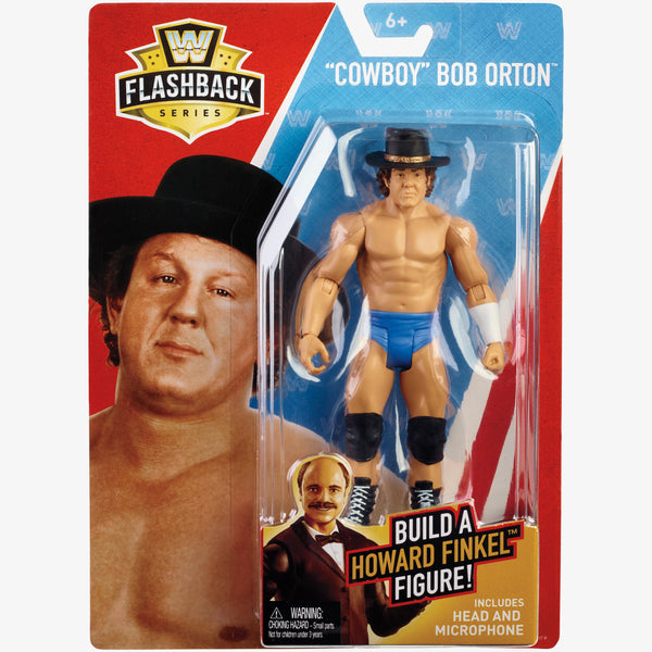 Cowboy Bob Orton - WWE Flashback Basic Series #1 (Build Howard Finkel) – wrestlingshop.com