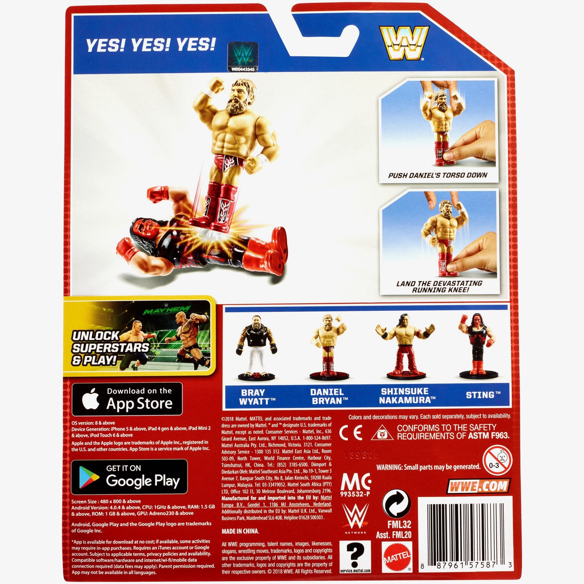 Daniel Bryan WWE Retro App Series #6 – wrestlingshop.com