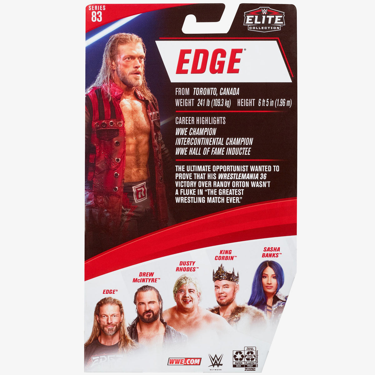 Edge WWE Elite Collection Series #83 – wrestlingshop.com