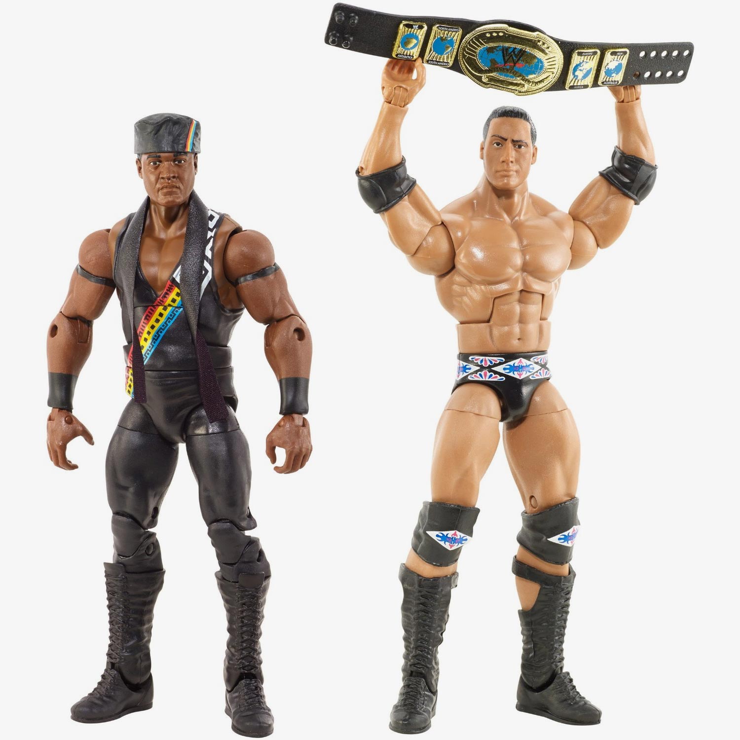 Faarooq & The Rock WWE Elite Collection Series (2-Pack) – wrestlingshop.com