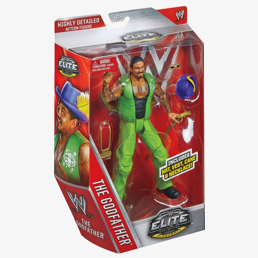 The Godfather WWE Elite Collection Series #39 – wrestlingshop.com