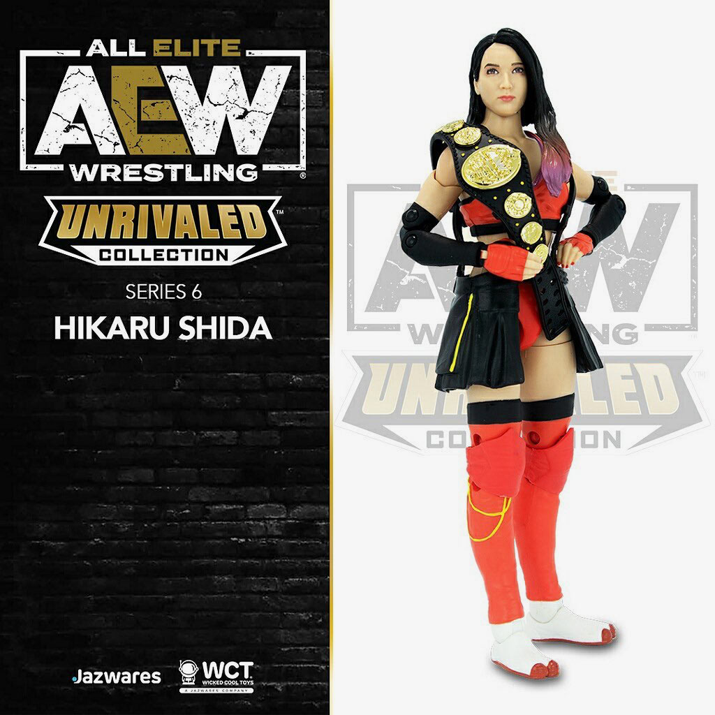 Hikaru Shida - AEW Unrivaled Collection Series #6 – wrestlingshop.com