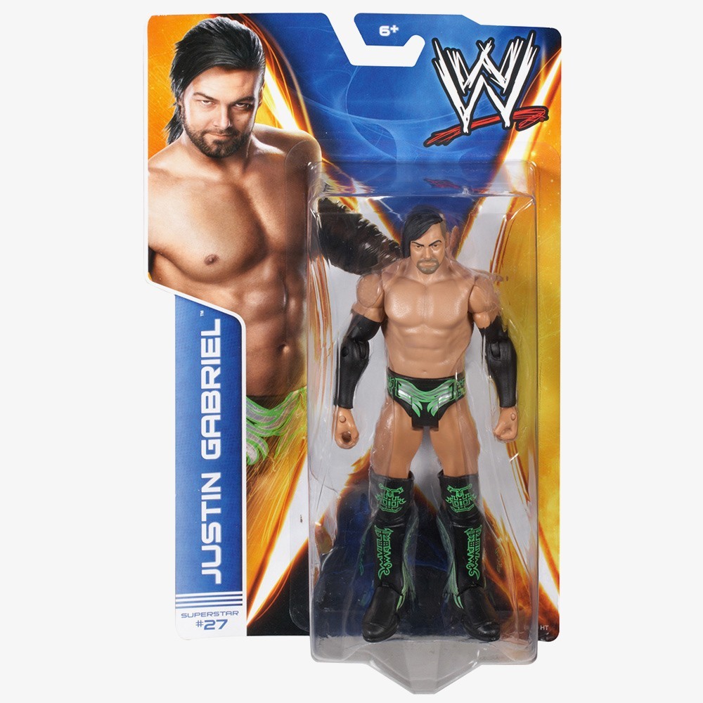 Justin Gabriel - WWE Basic Series #39 – wrestlingshop.com