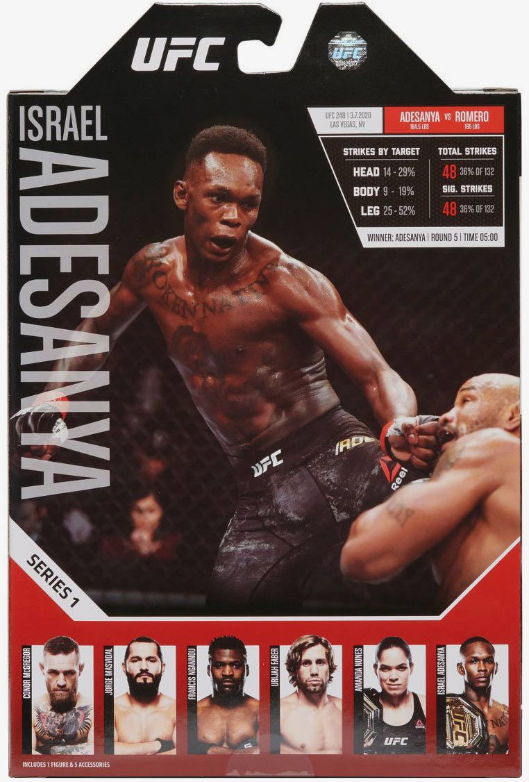 Israel Adesanya UFC Ultimate Series #1 (Damaged packaging ...