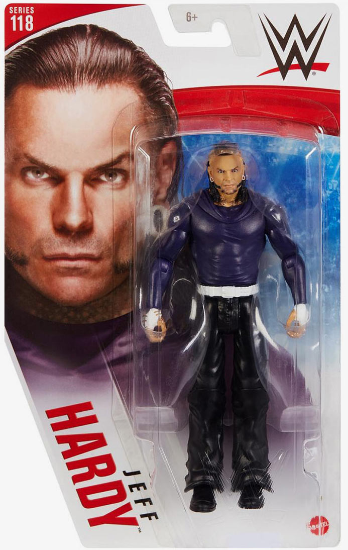 Jeff Hardy - WWE Basic Series #118 Action Figure – wrestlingshop.com