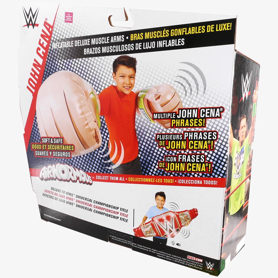 WWE Deluxe FX Inflatable John Cena Muscle Arms – wrestlingshop.com