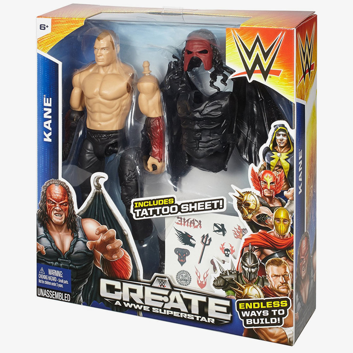 Kane - Create a WWE Superstar Set – wrestlingshop.com