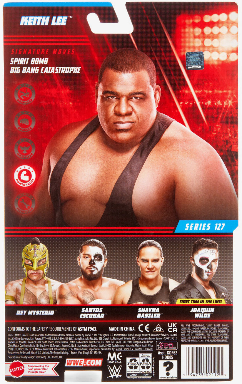 Keith Lee - WWE Basic Series #127 – wrestlingshop.com