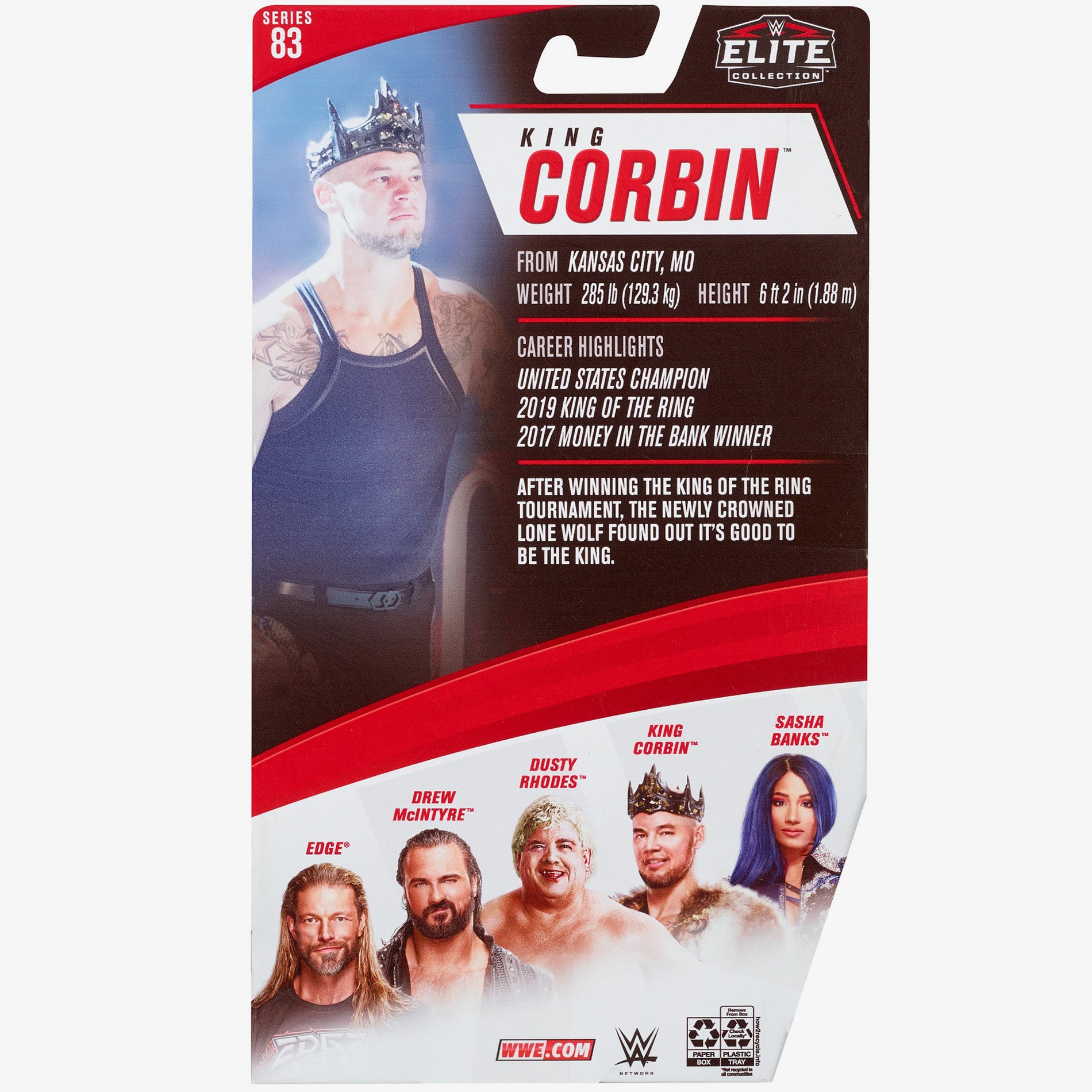 King Corbin WWE Elite Collection Series #83 – wrestlingshop.com